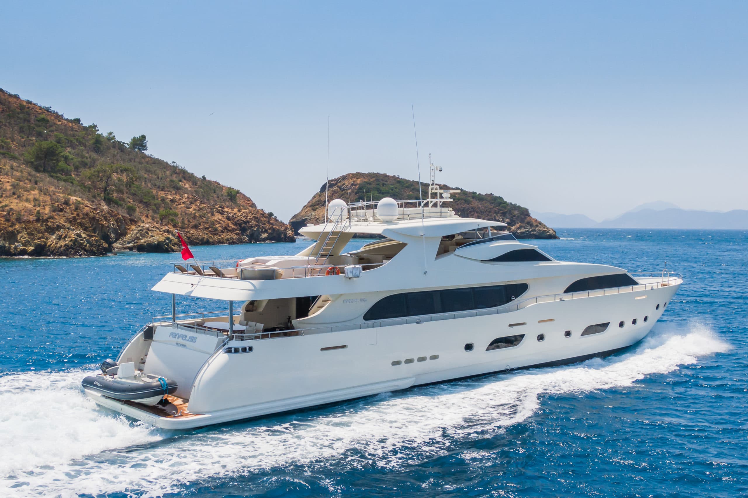 PANFELISS Yacht Charter | 37.5m Mengi Yay | Turkey