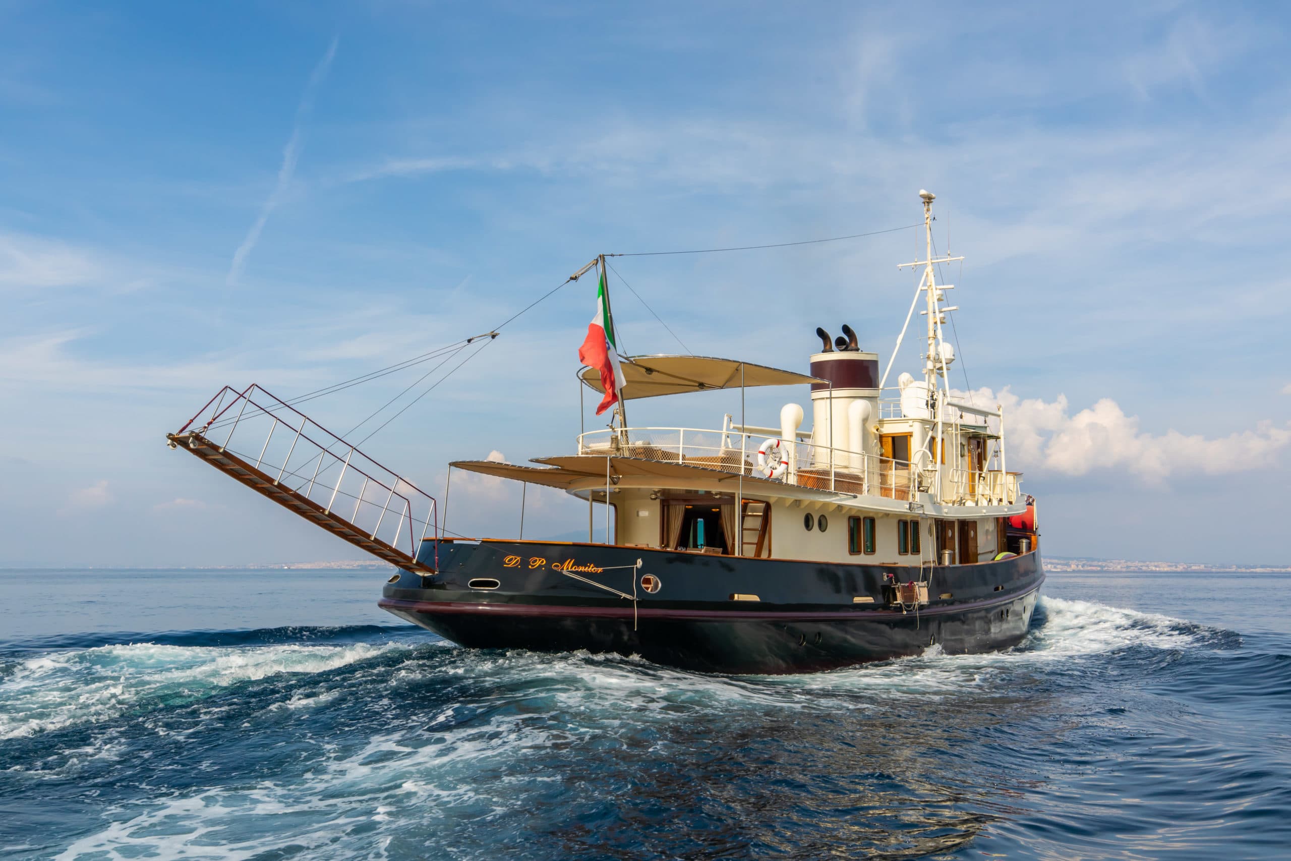 DP MONITOR Yacht Charter | 30m Benetti | Italy